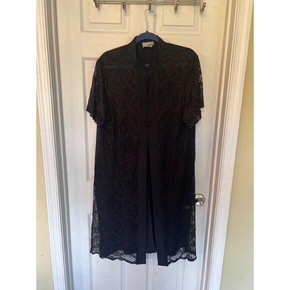 Fashion Bug | Jackets & Coats | Vintage 9s Fashion Bug Black Lace Short ...